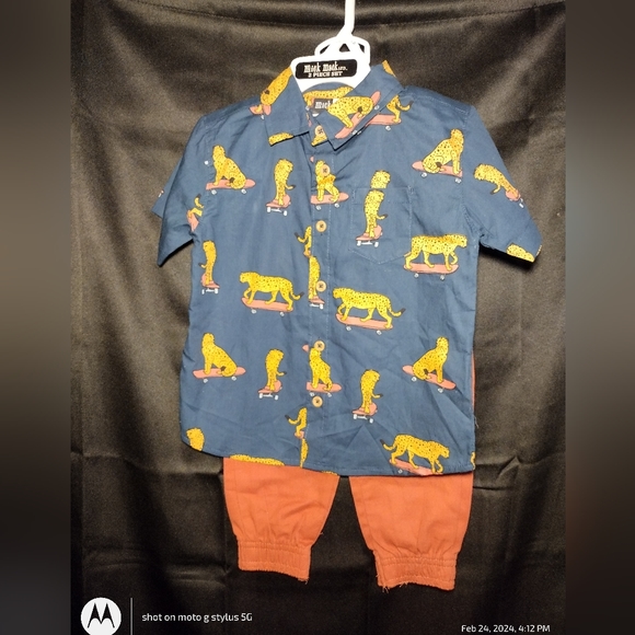 mick and mack | Matching Sets | Mickmack 24m Boys Cheetah Outfit | Poshmark